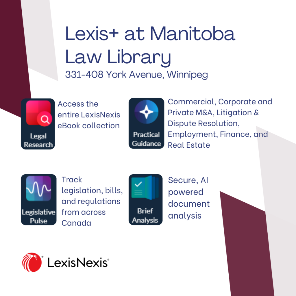 Available Lexis+ Modules - Manitoba Law Library Inc.